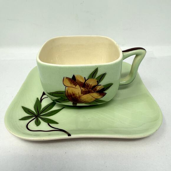 Weil Ware | Dining | Weil Ware California Pottery Cup Plate Set Hand ...